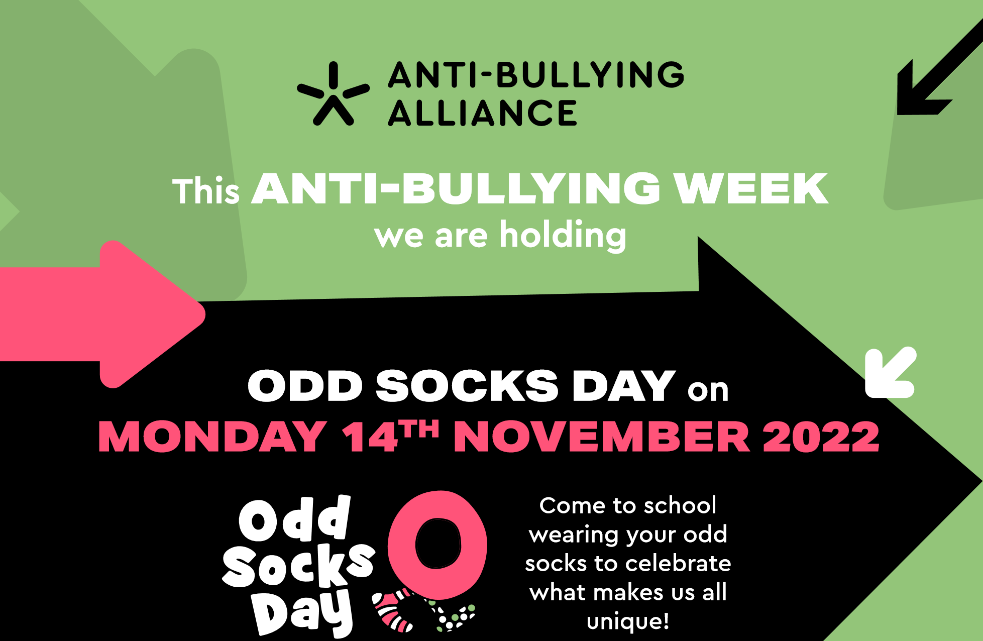 Anti-Bullying Week – Odd Socks Day | Laureate Community Academy